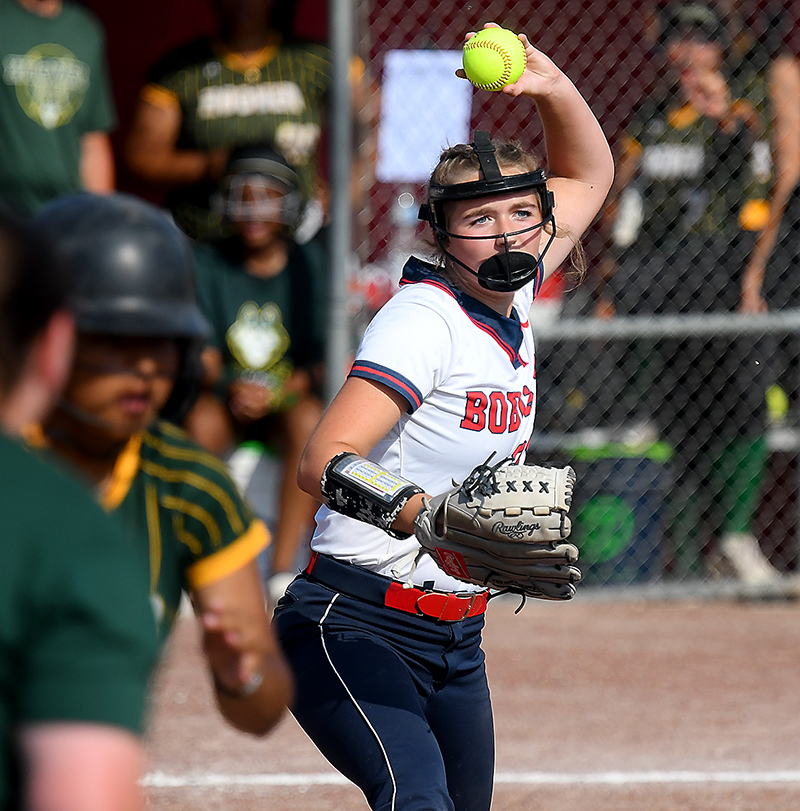 Bobcat softball survives roller coaster ride against Huskies | News ...